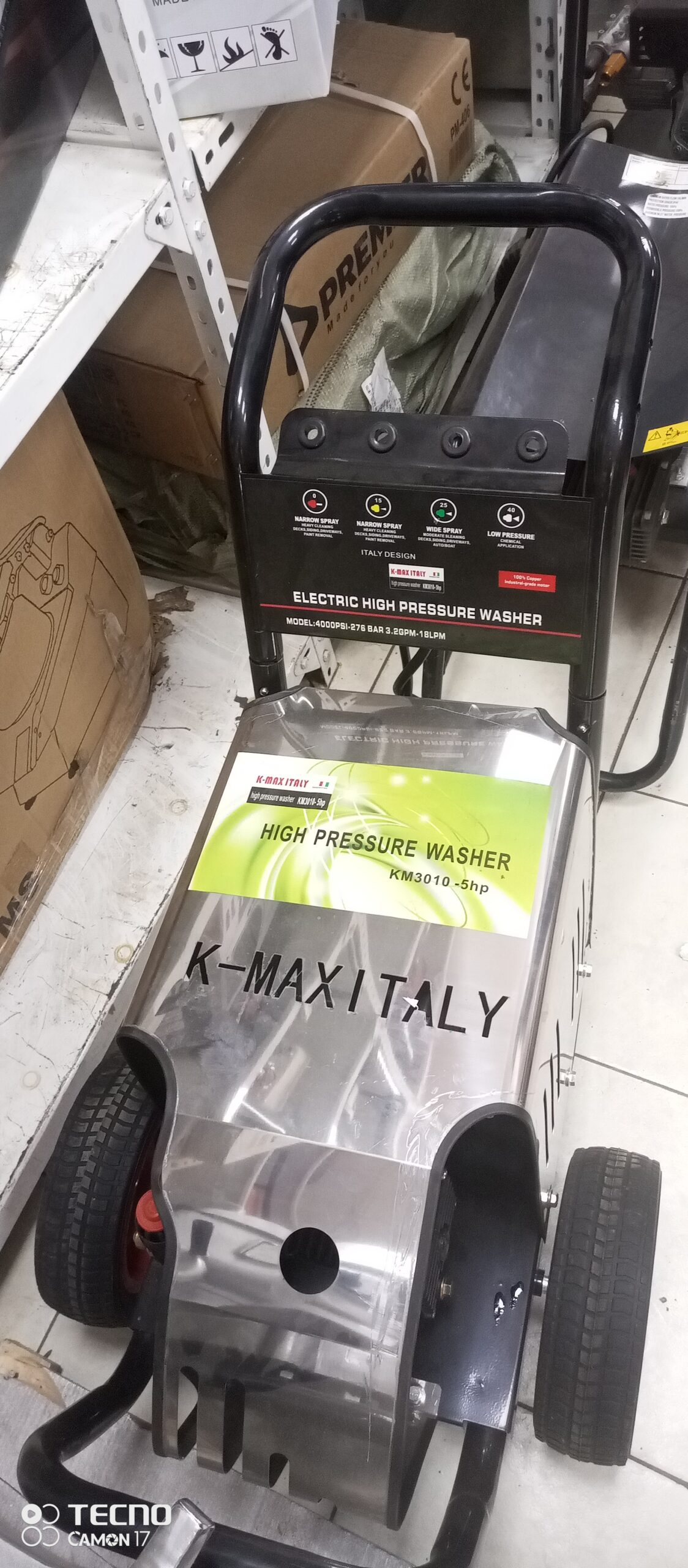 Kmax Electric car wash – Rayz Digital